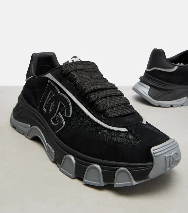 Dolce & Gabbana Dg Country Road Sneakers - Black