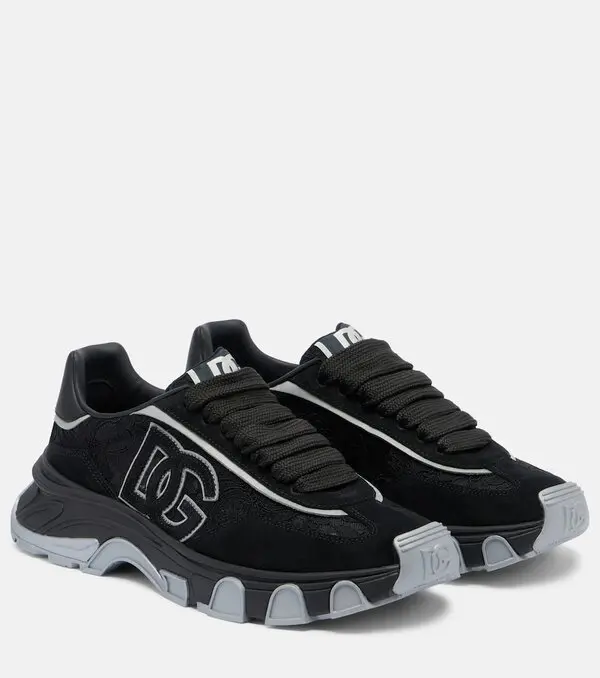 Dolce & Gabbana Dg Country Road Sneakers - Black