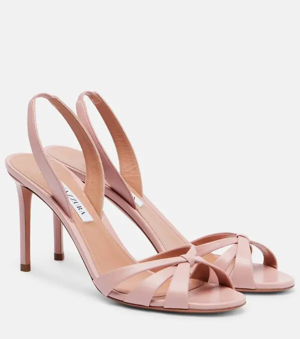 AQUAZZURA Tati Leather Sandals