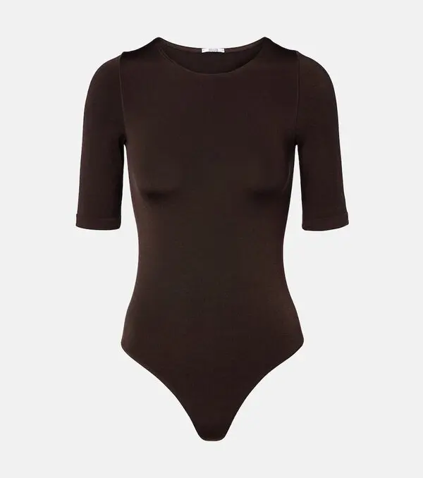 Wolford Bahamas Bodysuit - Brown
