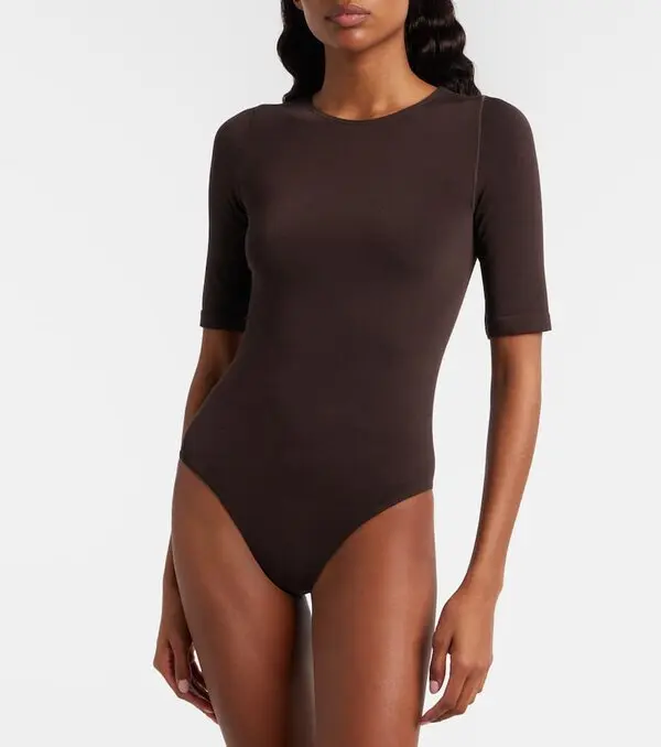 Wolford Bahamas Bodysuit - Brown