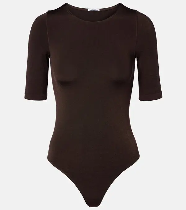 Wolford Bahamas Bodysuit - Brown