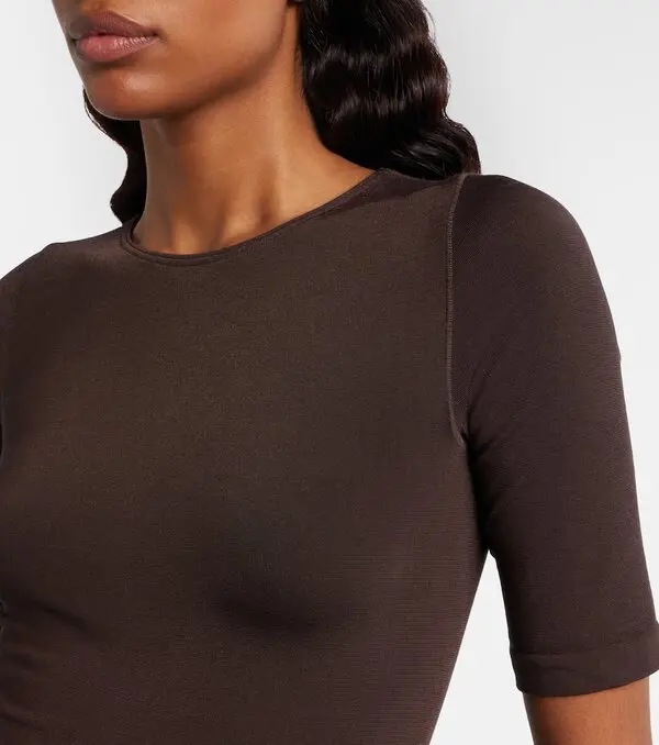 Wolford Bahamas Bodysuit - Brown