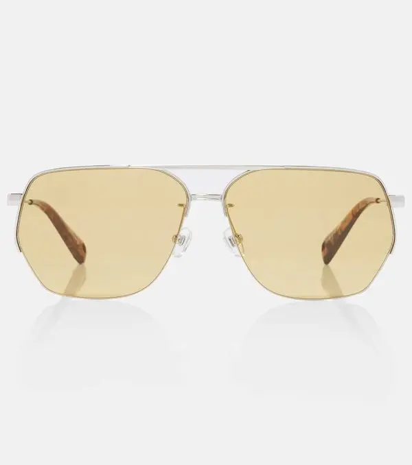 Jacquemus Aviator Sunglasses - Silver