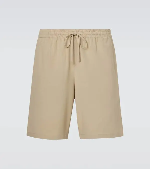 Le Kasha Betul Silk Shorts - Beige