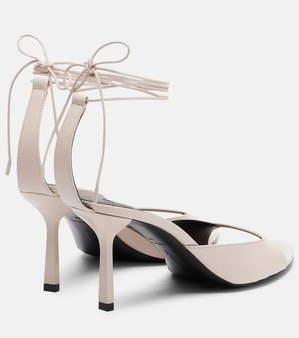 Victoria Beckham Eliza 75 Leather Sandals - Pink