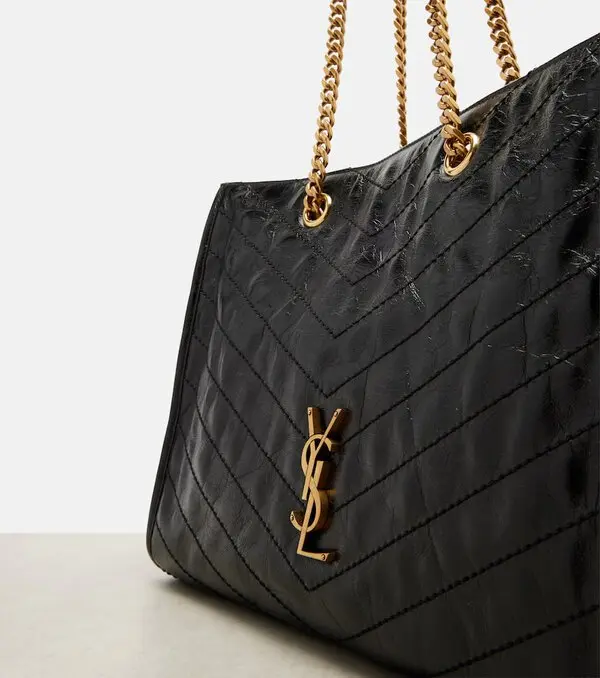 Saint Laurent Niki Medium Leather Shoulder Bag