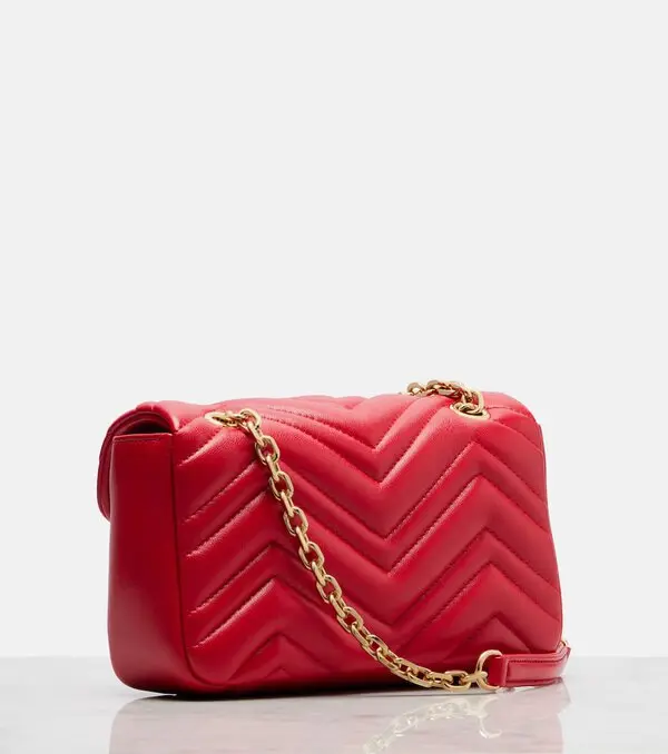 Gucci Gg Marmont Small Leather Shoulder Bag