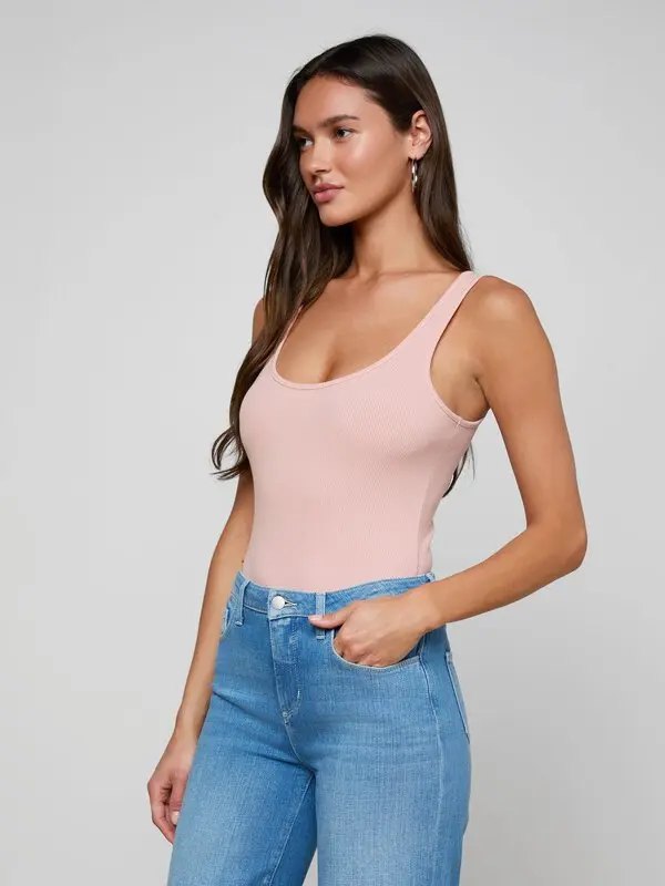 L'Agence Nica Scoopneck Bodysuit - Parfait