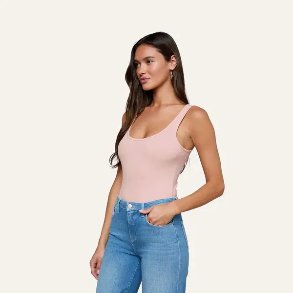L'Agence Nica Scoopneck Bodysuit - Parfait