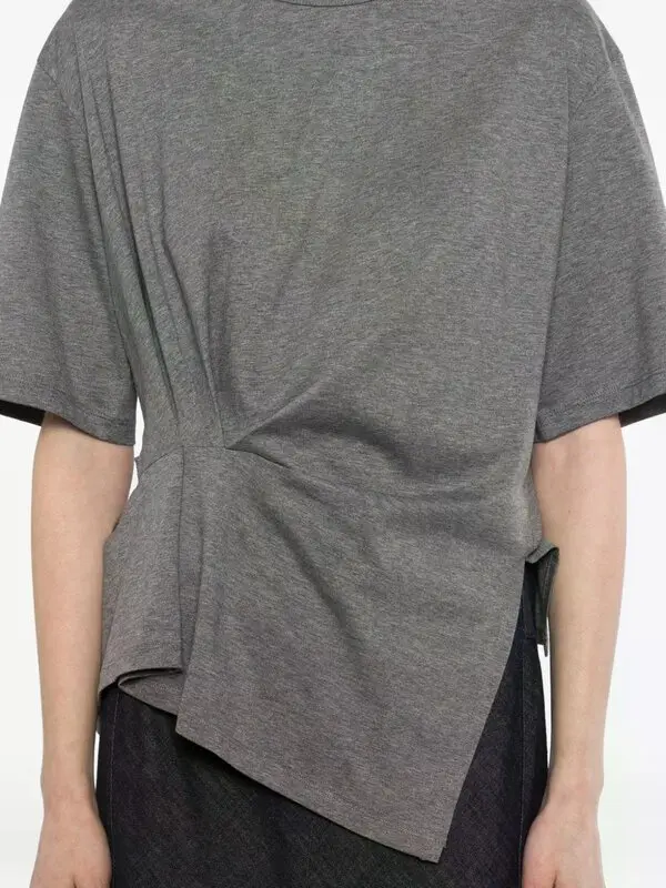 LESS Crinkled T-shirt - Grey