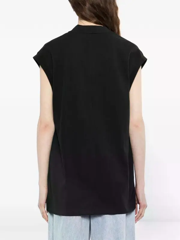 LESS Bowknot T-shirt - Black