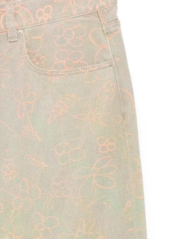 JNBY Floral Print Jeans