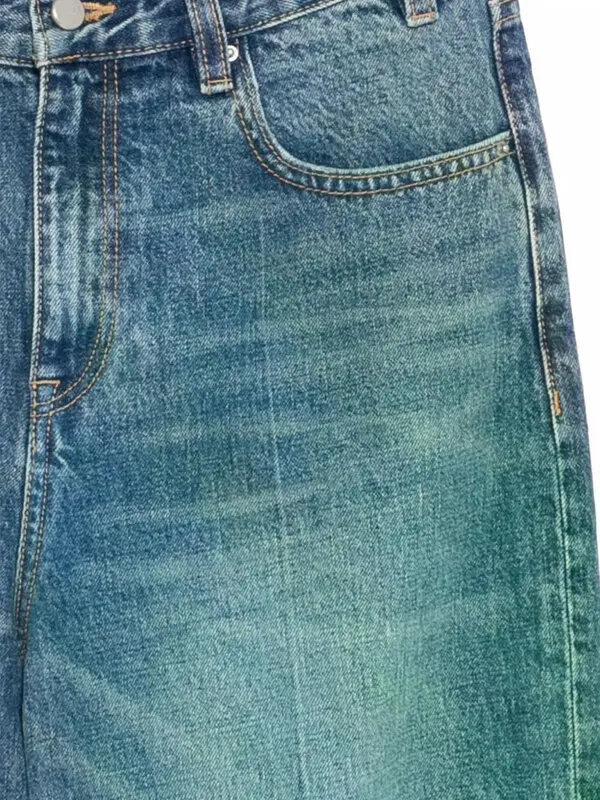 JNBY Whiskering-effect Jeans