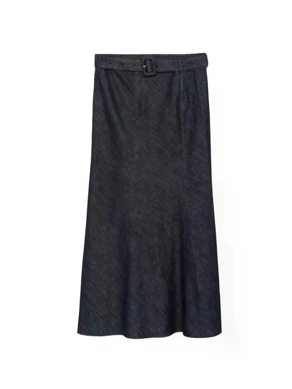 LESS Denim Maxi Skirt