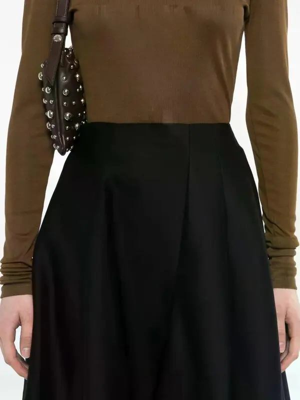 JNBY Asymmetric Pleated Skirt