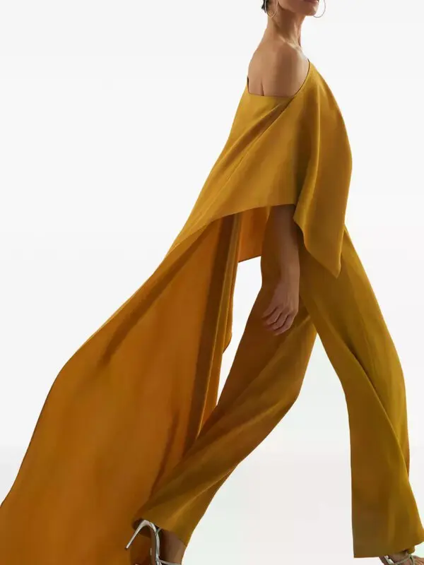 TALLER MARMO Jerry Cape-detail Jumpsuit