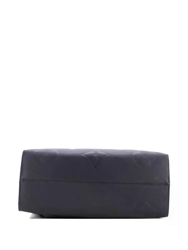 LOUIS VUITTON Onthego Monogram Empreinte Giant Gm Tote Bag - Black