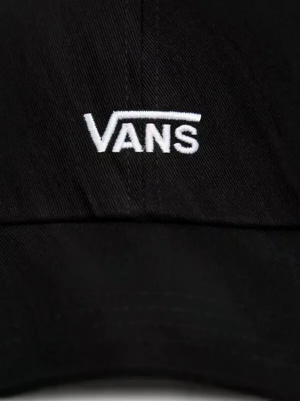 VANS Logo Embroidered Baseball Cap With Bow Detail