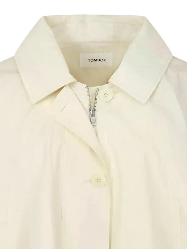 STUDIO TOMBOY Detachable-hood Jacket - Neutrals