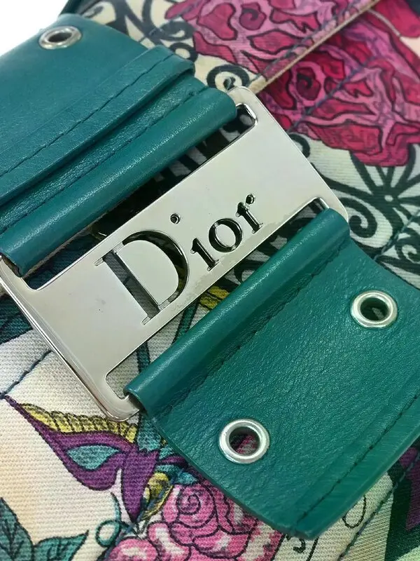 Dior 2004 Columbus Floral-print Tote Bag - Neutrals