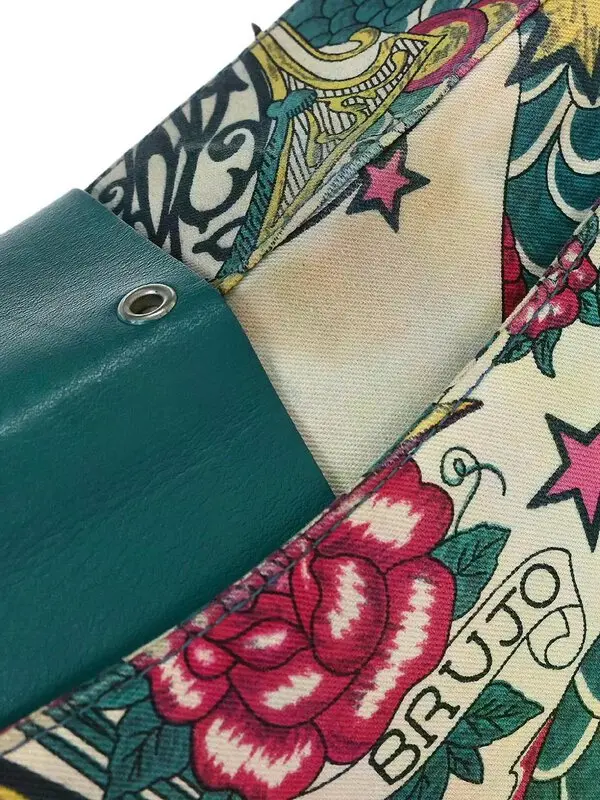 Dior 2004 Columbus Floral-print Tote Bag - Neutrals