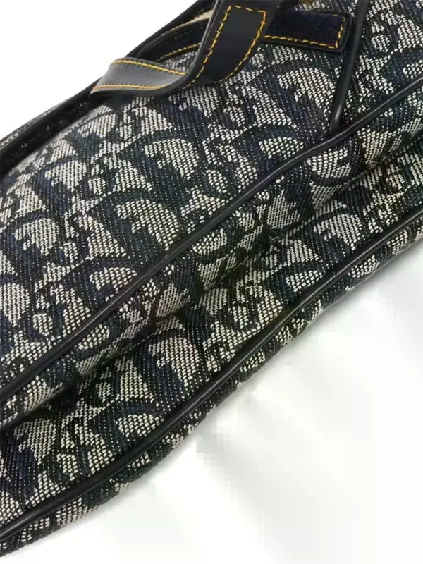 Dior 2002 Saddle Trotter Tote Bag - Blue