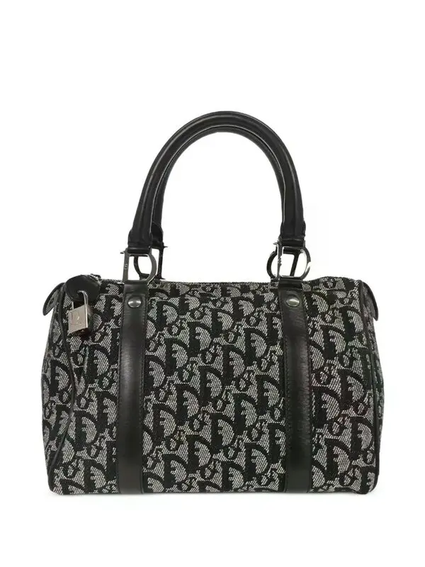 Dior 2003 Trotter Duffle Tote Bag