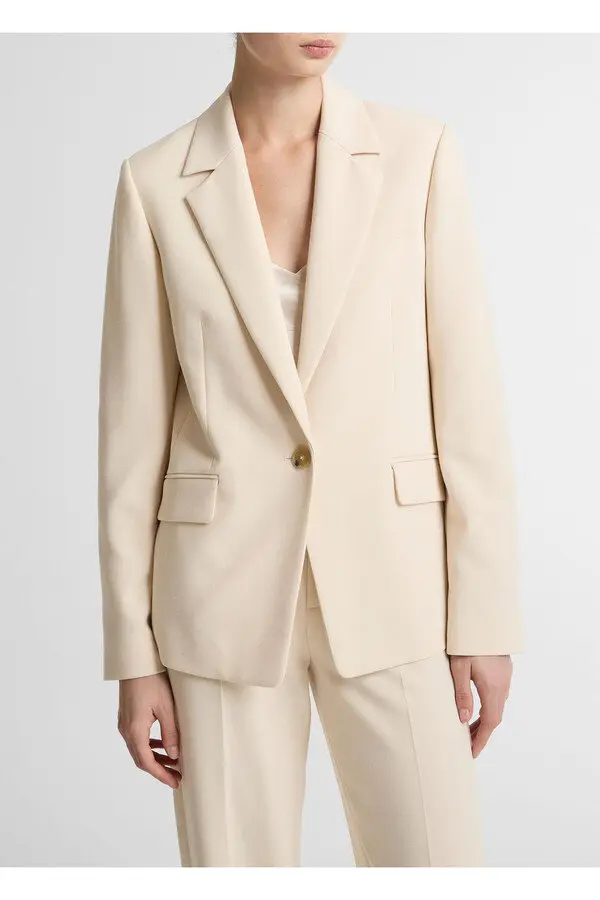 Vince Soft Sculpture Single-breasted Blazer