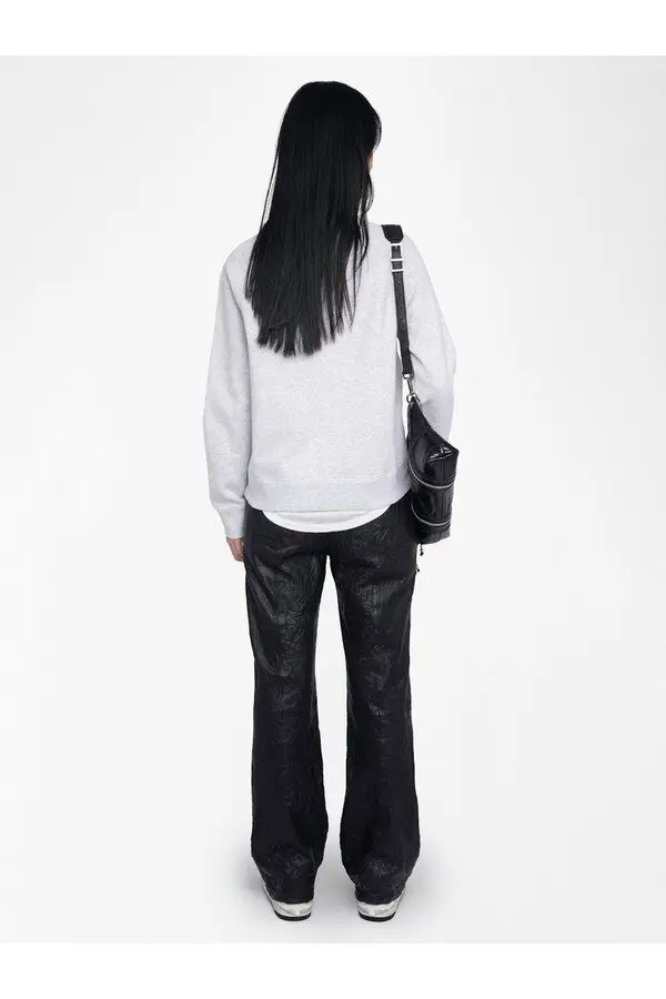 Zadig&Voltaire Cotton Blend Sweatshirt With Patch