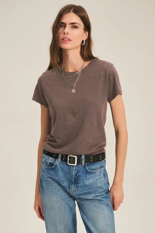 Velvet By Graham & Spencer Marika Tee - Natural