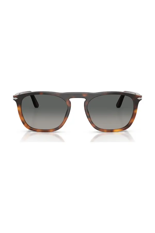 Persol Square Sunglasses With Gradient Lenses - Gold