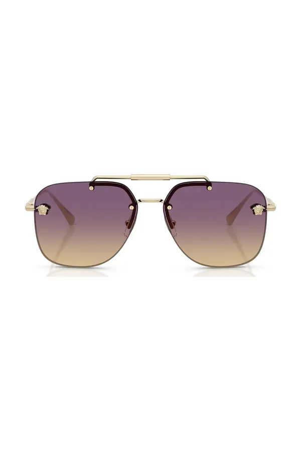 Versace Ve2296 Rimless Square Sunglasses