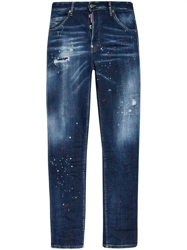 Dsquared2 Patented Jeans - Blue