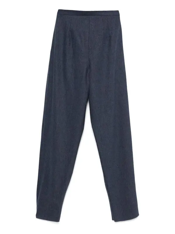 Emporio Armani Straight-leg Trousers - Blue