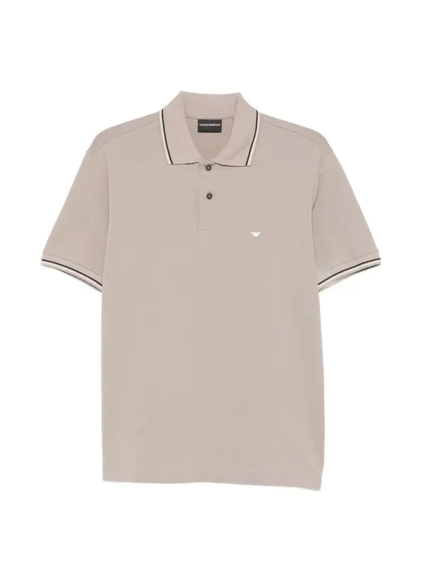 Emporio Armani Logo Cotton Polo Shirt