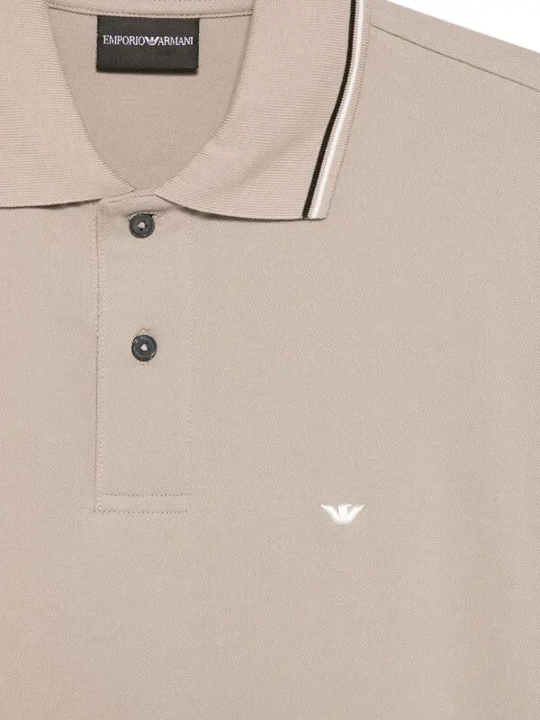 Emporio Armani Logo Cotton Polo Shirt