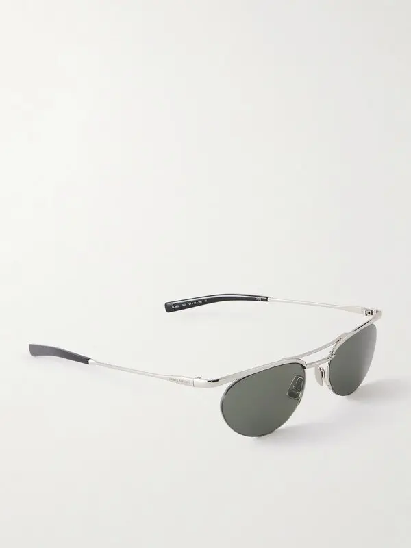 Saint Laurent Oval-frame Sunglasses