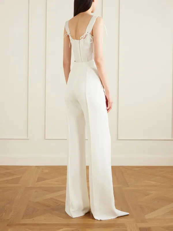 VIVIENNE WESTWOOD Stretch-cady Straight-leg Pants