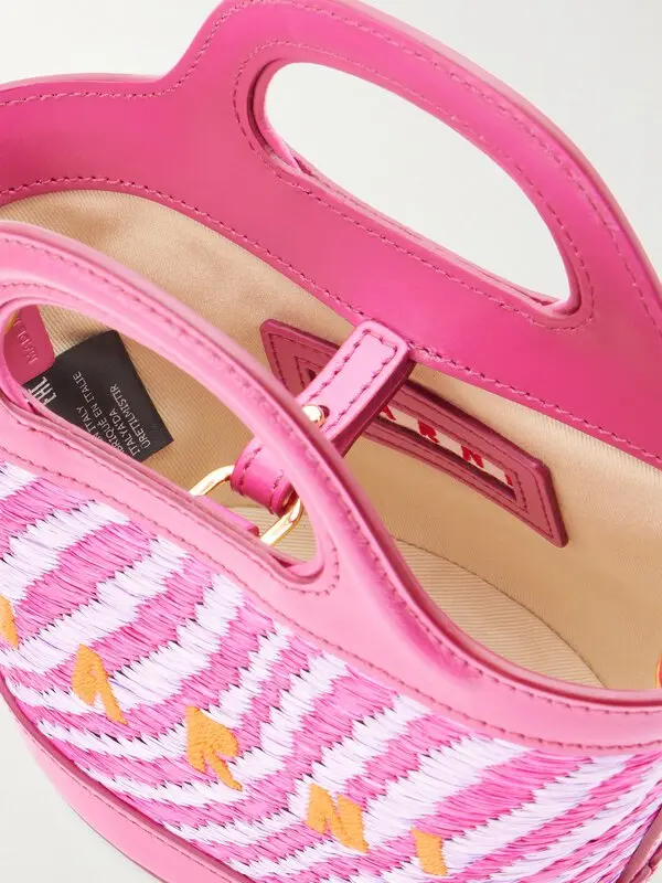 Marni Tropicalia Micro Tote - Pink