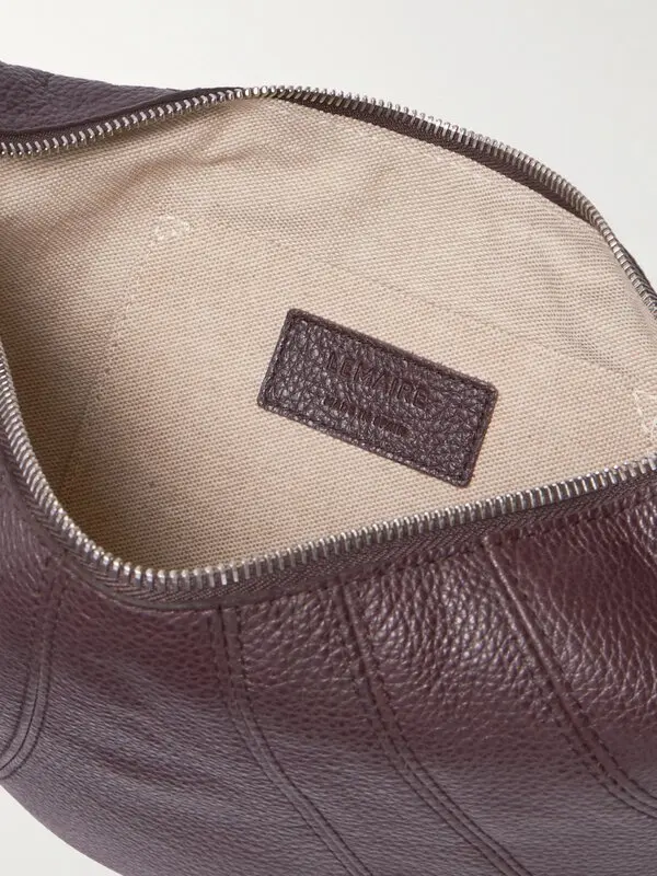 LEMAIRE Croissant Medium Textured-leather Shoulder Bag
