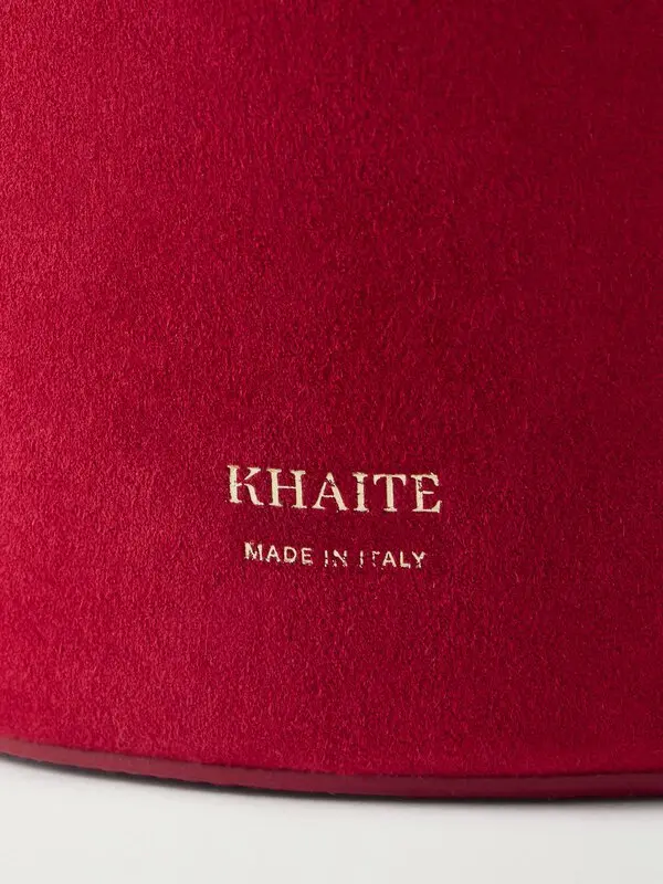 Khaite Lotus Mini Tote - Red