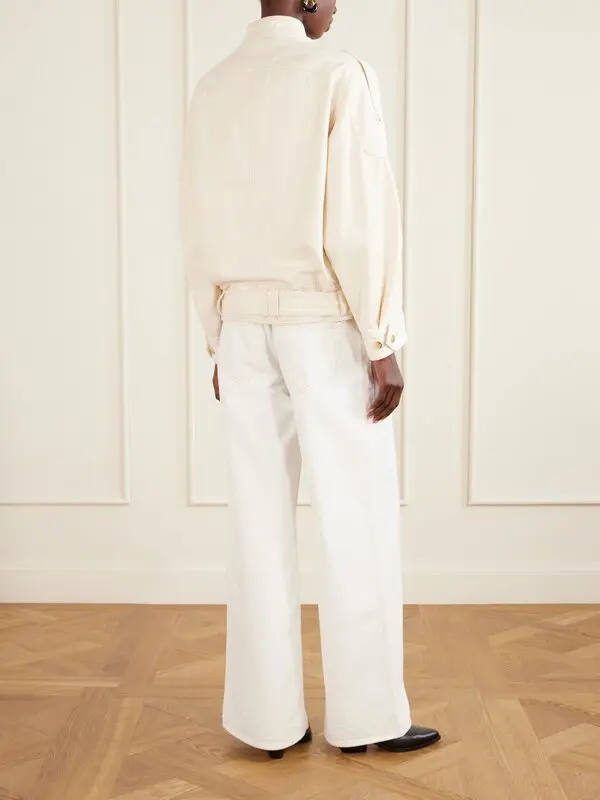 Isabel Marant Isalya Belted Denim Jacket