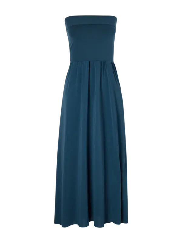 ERES Oda Strapless Maxi Dress - Blue