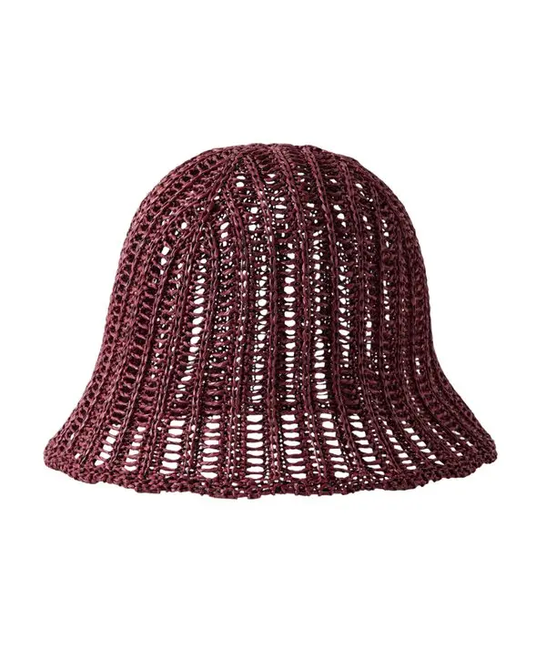 Brunello Cucinelli Woven Bucket Hat - Red