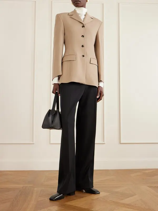 Altuzarra Hoffman Wool-twill Blazer - Brown