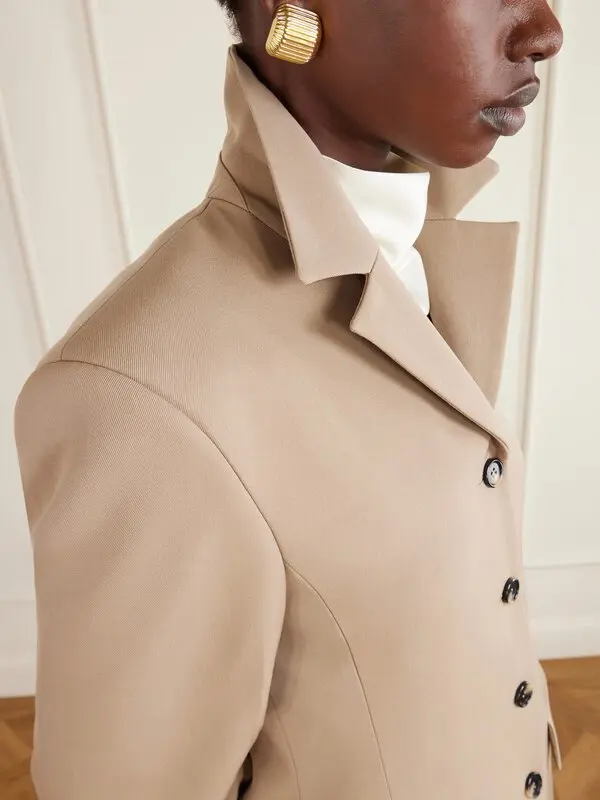 Altuzarra Hoffman Wool-twill Blazer - Brown