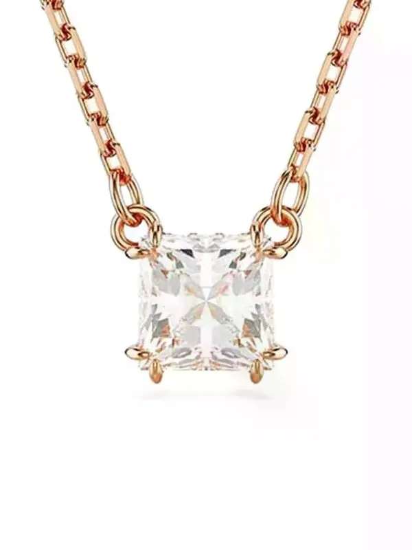 SWAROVSKI Stilla Square Pendant Necklace