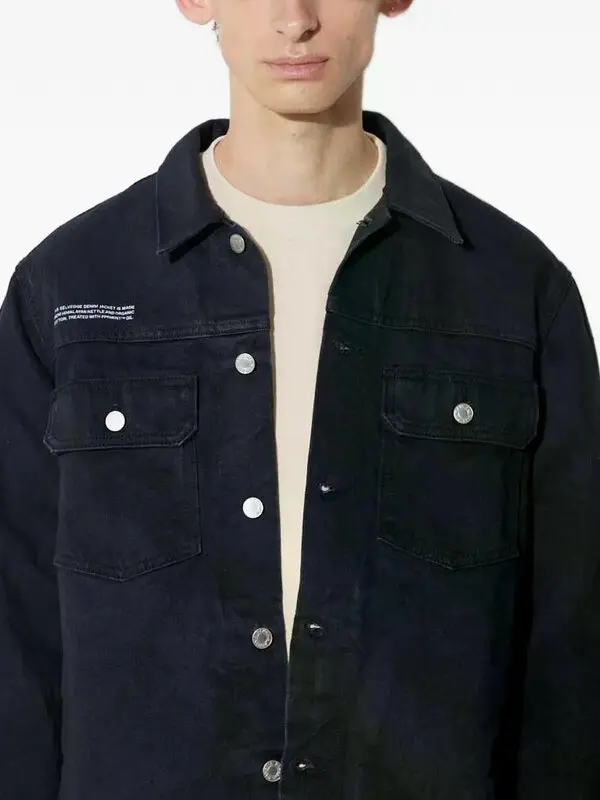 PANGAIA Buttoned Denim Jacket