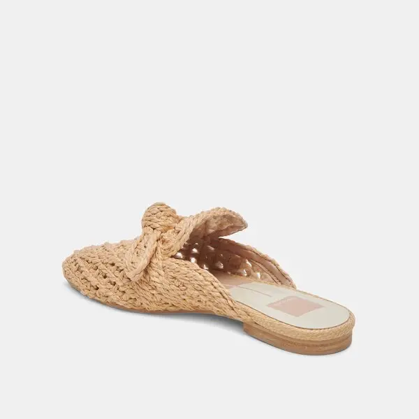 DOLCEVITA Sabor Raffia Flats